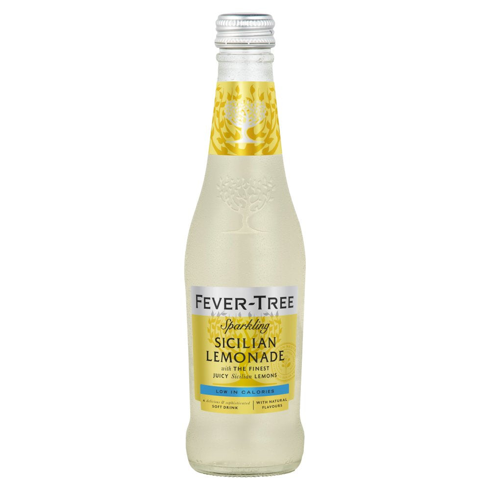 Fever Tree Sparkling Sicilian Lemonade - 12x275ml - Bottles