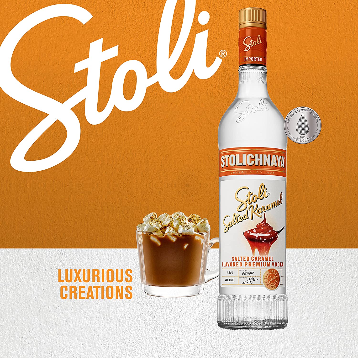 Stolichnaya Salted Karamel Vodka 700ml